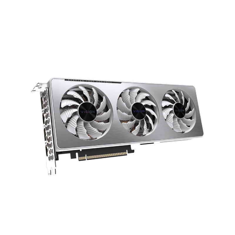 การ์ดจอ Gigabyte GeForce RTX 3060 Ti VISION OC 8GB GDDR6 (LHR) VGA[1ยูส ...