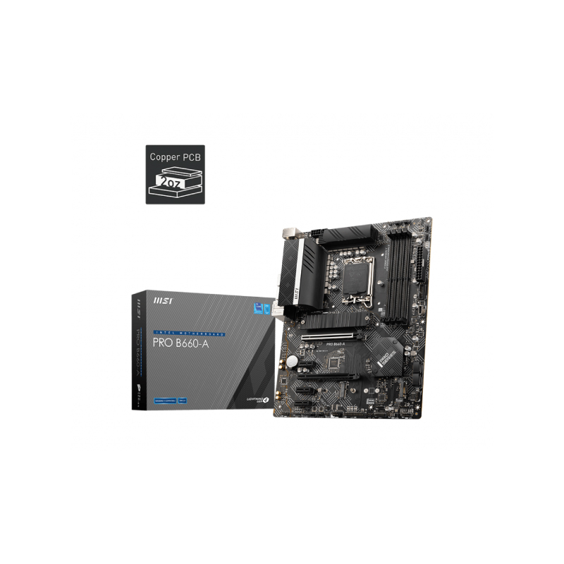 เมนบอร์ด MSI PRO B660-A Mainboard