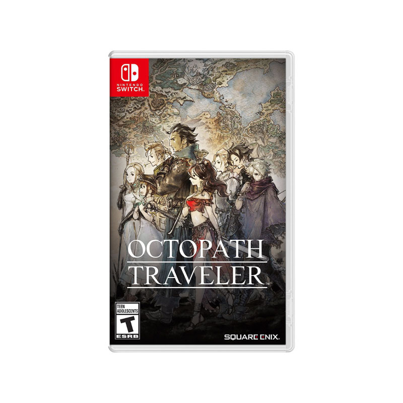 แผ่นเกม Nintendo Switch OCTOPATH TRAVELER (US) Game Console