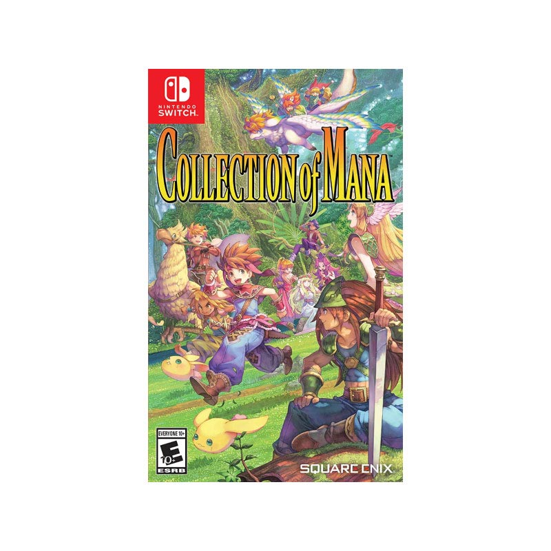 แผ่นเกม Nintendo Switch Collection Of Mana (EURO) Game Console