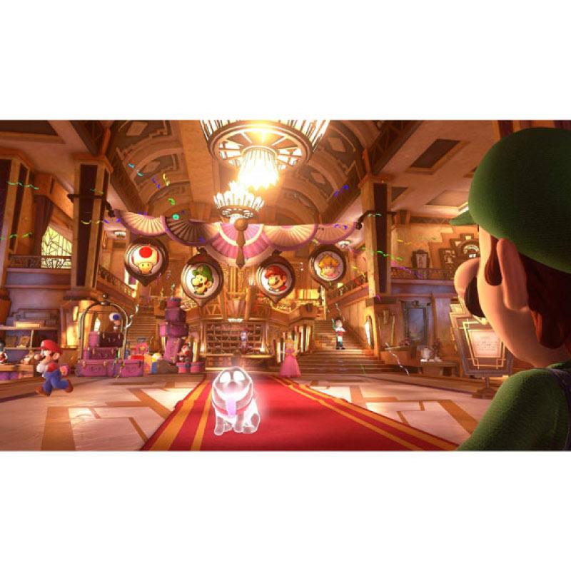 แผ่นเกม Nintendo Switch LUIGI'S MANSION 3 (MDE) (US) Game Console