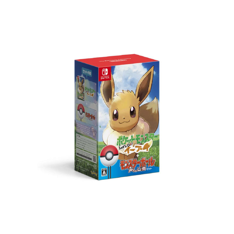 แผ่นเกม Nintendo Switch POKEMON: LET'S GO EEVEE + POKE BALL PLUS PACK ...