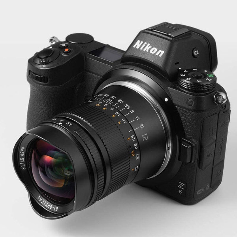 เลนส์ TTArtisan 21mm F1.5 Nikon Z Mount Camera Lens