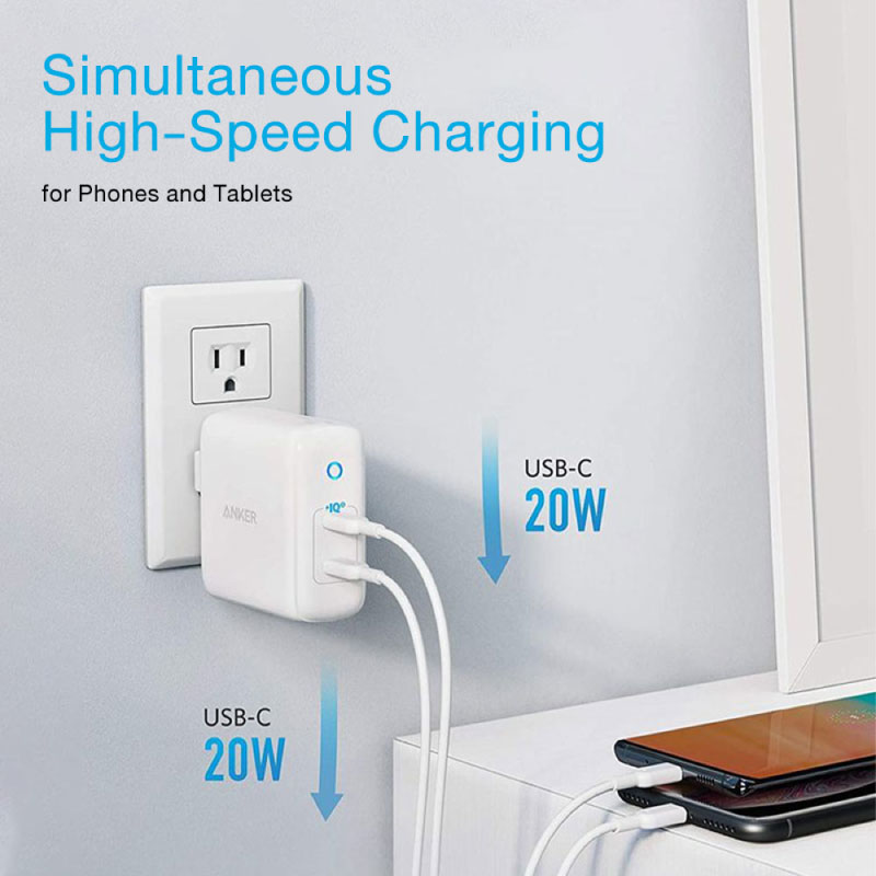 Anker PowerPort III Duo 40W Adapter