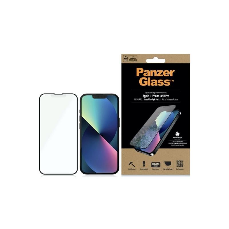 ฟิล์มกระจก PanzerGlass Case Friendly & Black Anti-Glare Screen ...