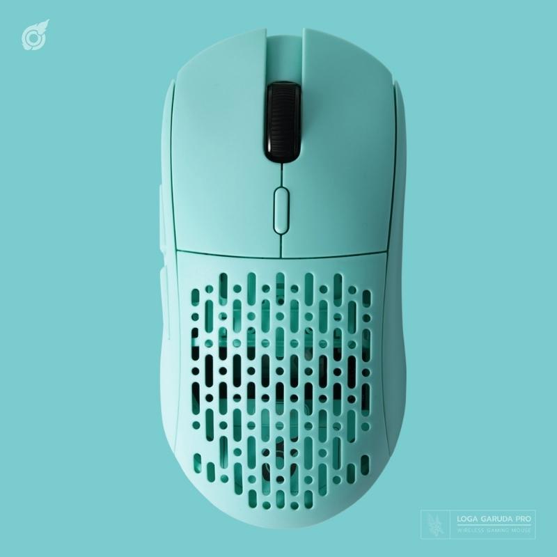เมาส์เล่นเกม Loga Garuda Pro เมาส์ไร้สาย เปลี่ยนกรอบได้