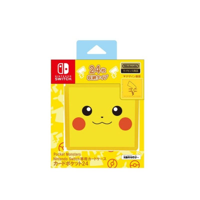 Nintendo Switch Card Pocket 24 Pikachu (Maxgames)