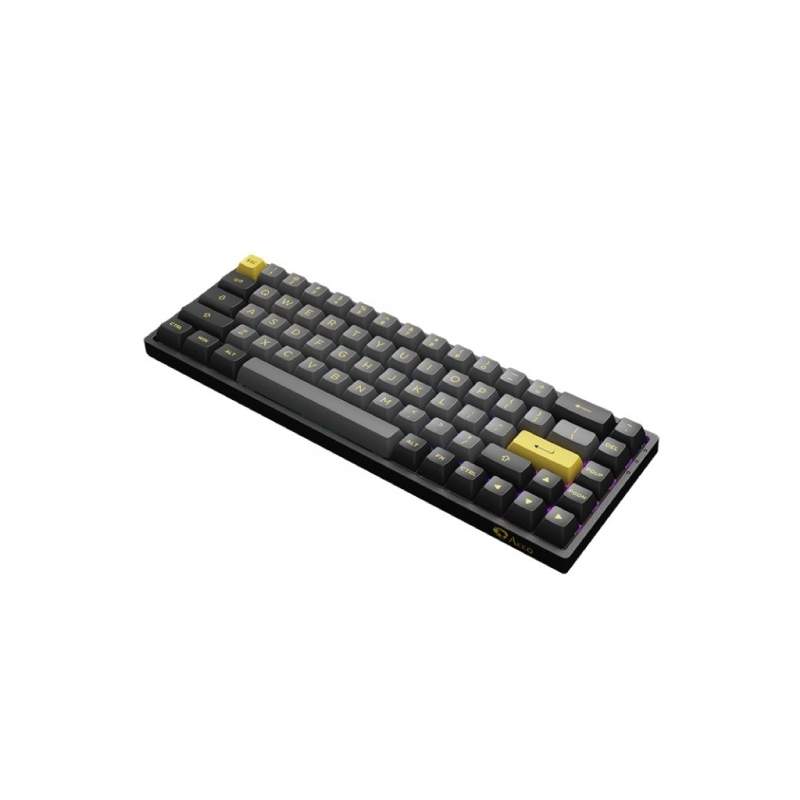 คีย์บอร์ด Akko 3068B Black & Gold Wireless Mechanical Keyboard (EN)