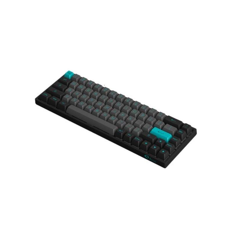 คีย์บอร์ด Akko 3068B Plus Black&Cyan Wireless Mechanical Keyboard (EN)