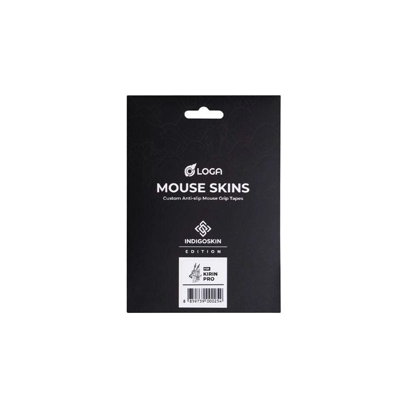 เมาส์กริป Loga Premium mouse skins : Indigoskin Edition Mouse Grip