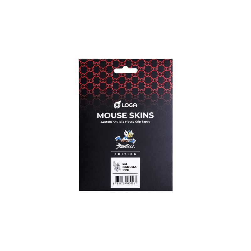 เมาส์กริป Loga Premium mouse skins : Benzilla Edition Mouse Grip