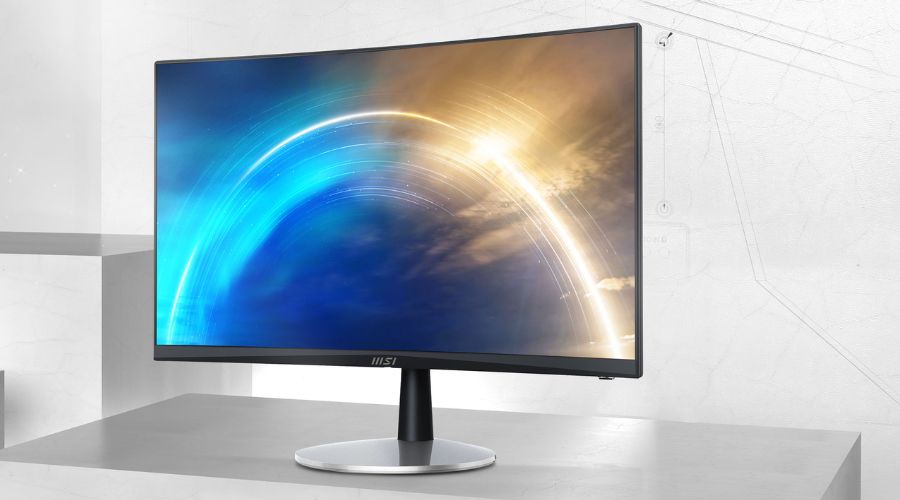 จอคอม MSI PRO MP242C 23.6" VA Curved Monitor 75Hz