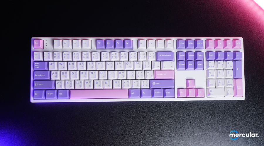 คีย์บอร์ด Hello Ganss HS108T Wireless Mechanical Keyboard (EN/TH)