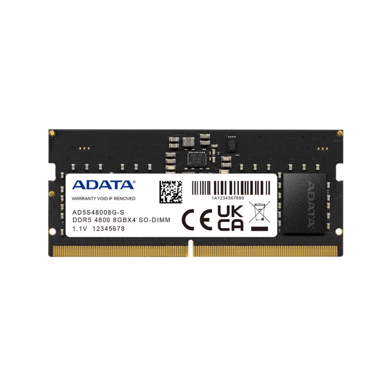 ADATA DDR5 SODIMM 8GB 4800MHz Notebook Ram