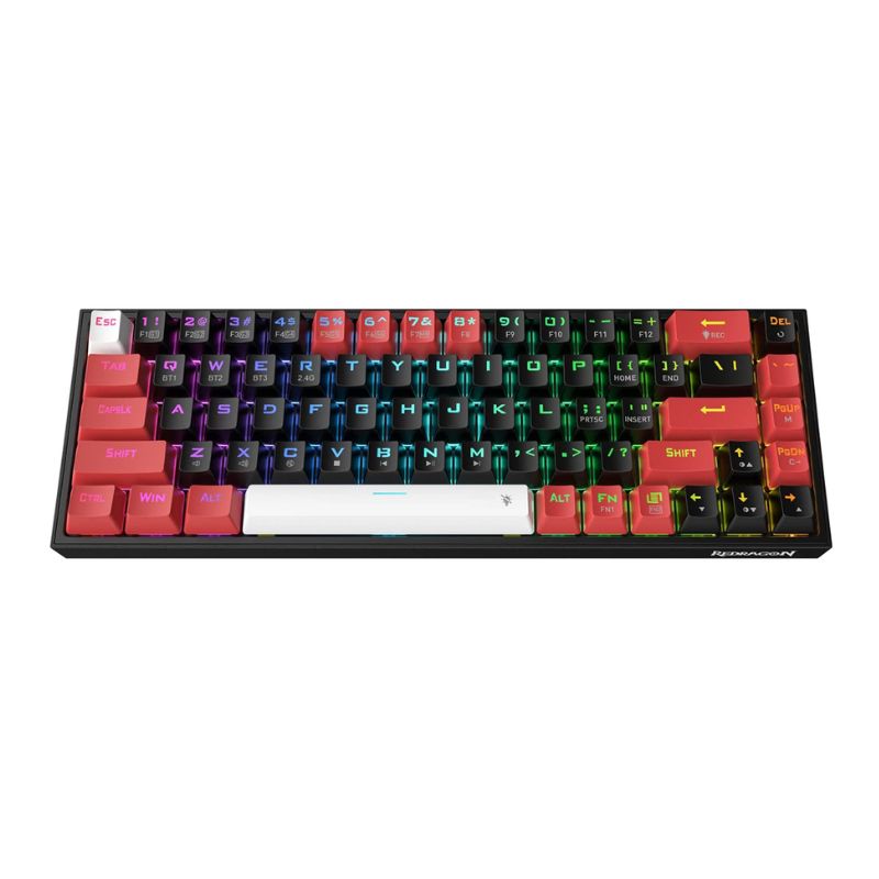 คีย์บอร์ด Redragon K631 Castor Pro Wireless Mechanical Gaming Keyboard ...