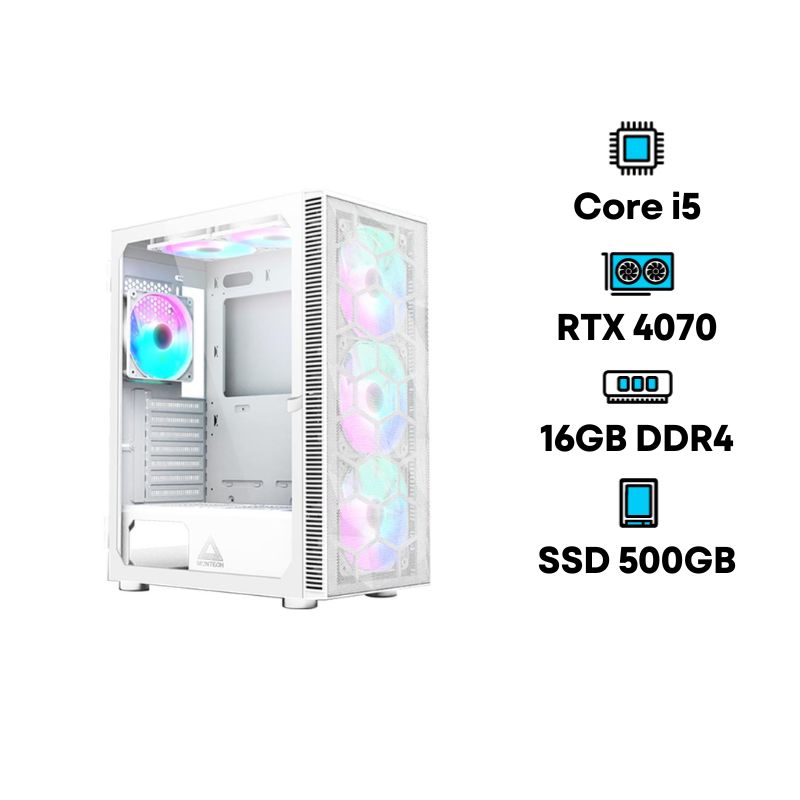 iHAVECPU x Mercular Intel Core i5-12400F RTX 4070 Pro Set 26 Computer Set