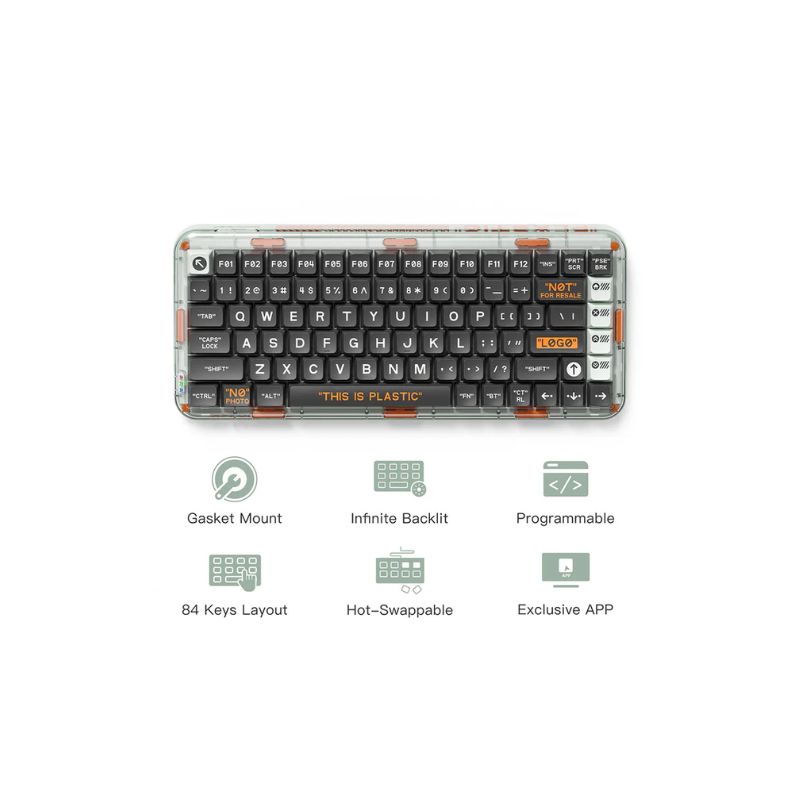 คีย์บอร์ด Melgeek Mojo84 Wireless Mechanical Keyboard (EN)