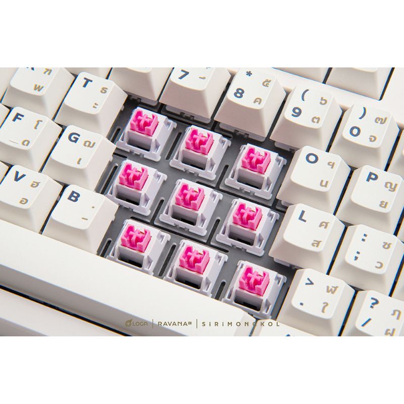 คีย์บอร์ด Loga Ravana 2 : SIRIMONGKOL Edition Wireless Mechanical Keyboard (EN/TH)