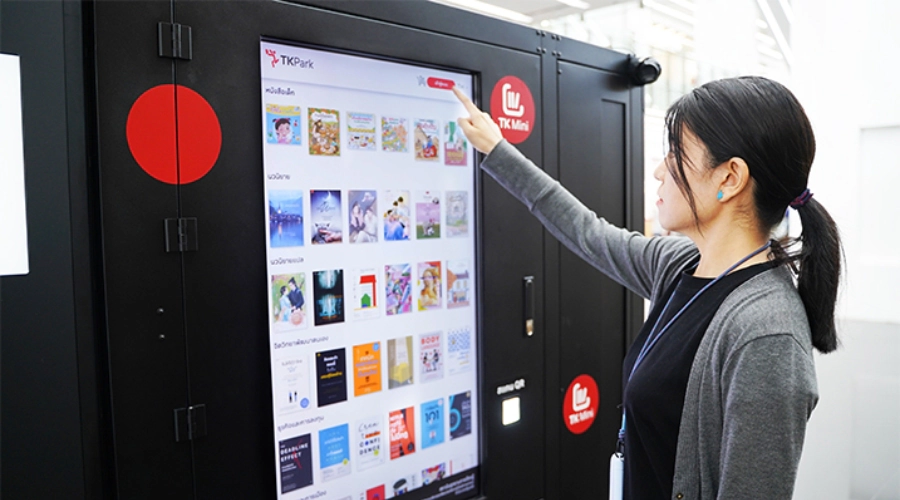 พาส่อง TK Mini ตู้ยืมหนังสือสาธารณะตู้แรกในไทยจาก TK Park