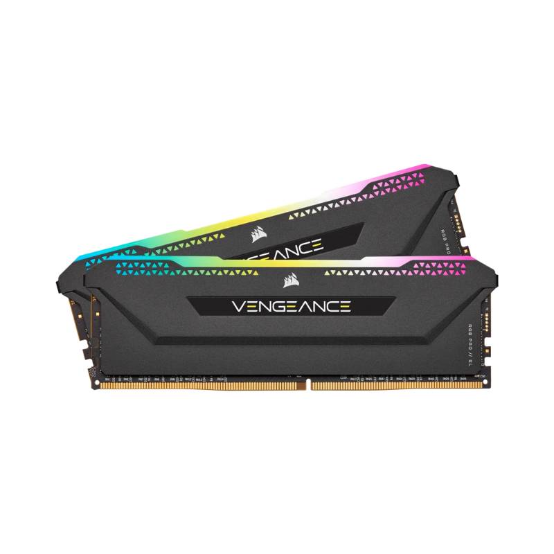 แรม Corsair VENGEANCE RGB PRO SL Black DDR4 16GB (8GBx2) 3600MHz Ram ...
