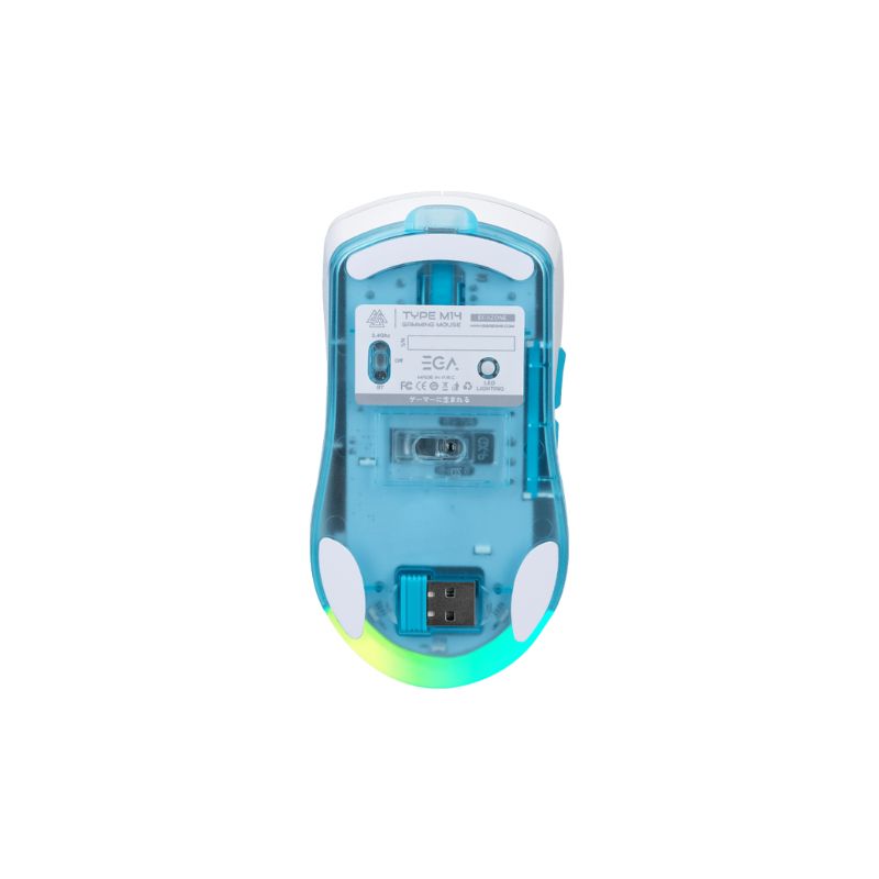 เมาส์ EGA TYPE M14 Wireless Gaming Mouse