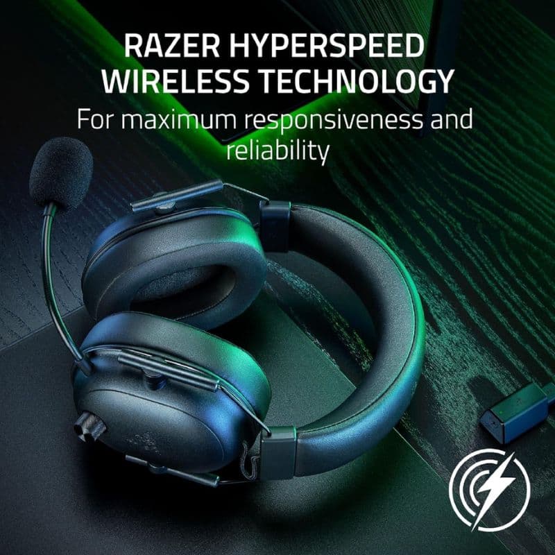 หูฟัง Razer BlackShark V2 HyperSpeed Wireless Gaming Headset